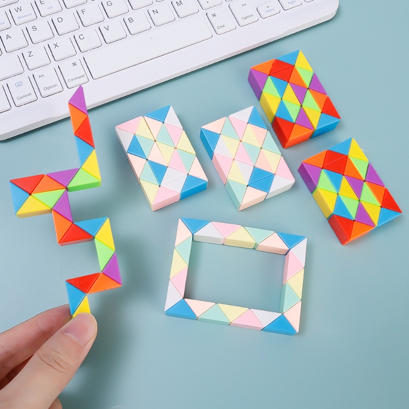 1 Pcs Removable Rainbow Magic Ruler 24 Sections / Pupils' Hands-on ...