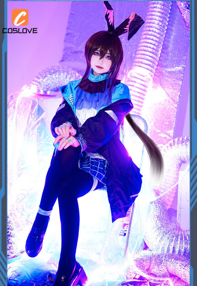 Arknights Amiya Cosplay Full Set Costume Suit For Woman Cute Style ...