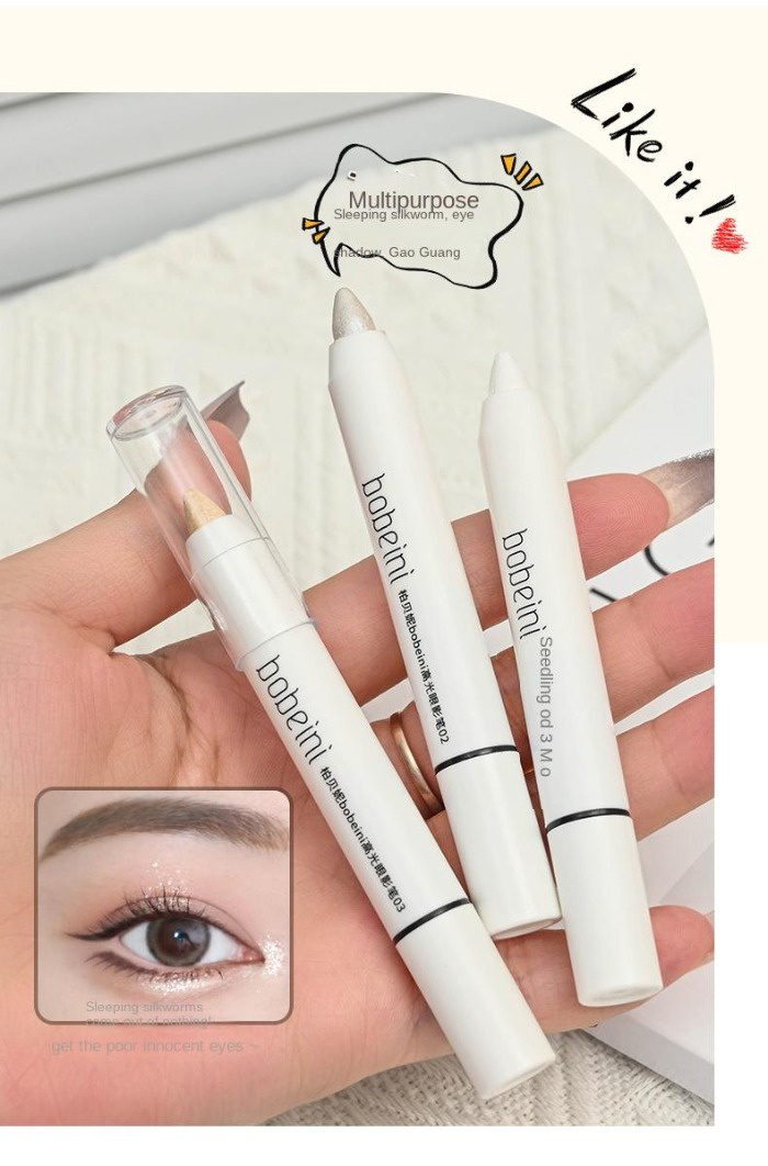 Shiny Eyeshadow Stick, Brighten Eyelids, Glitter Pearl, Mermaid Eye ...