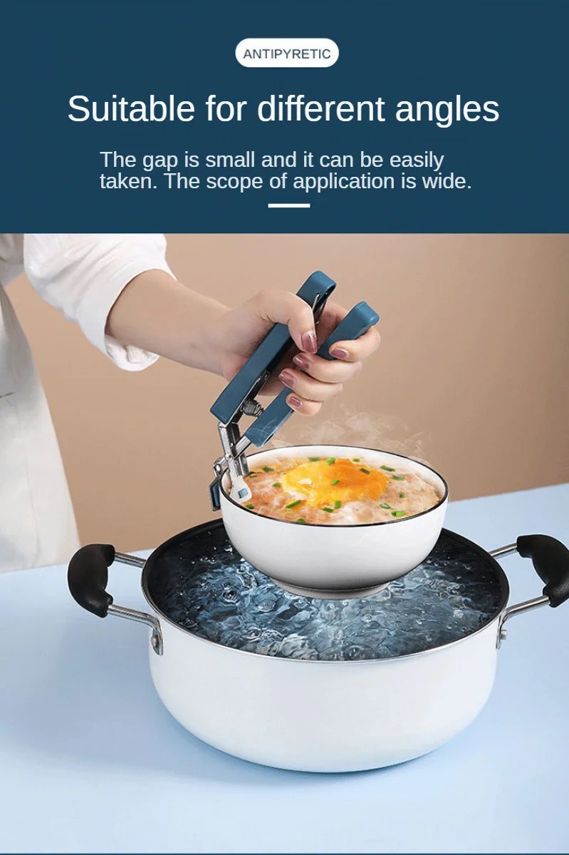 Anti Scalding Clip Set Non-Slip Ovens Microwave Steamer Bowl Carrier ...