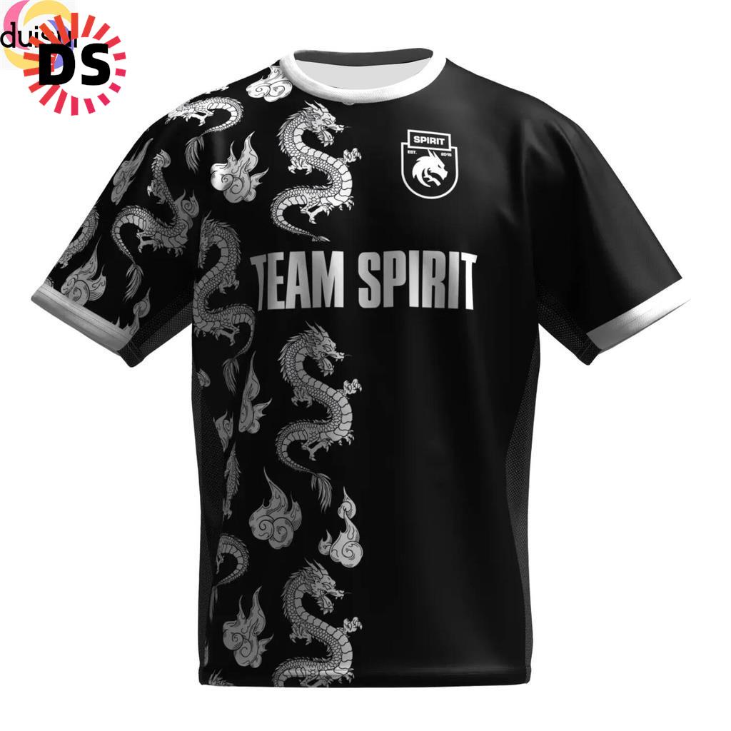 Team Spirit 23/24 Jersey Esports International TI12 Uniform Men Fans T ...