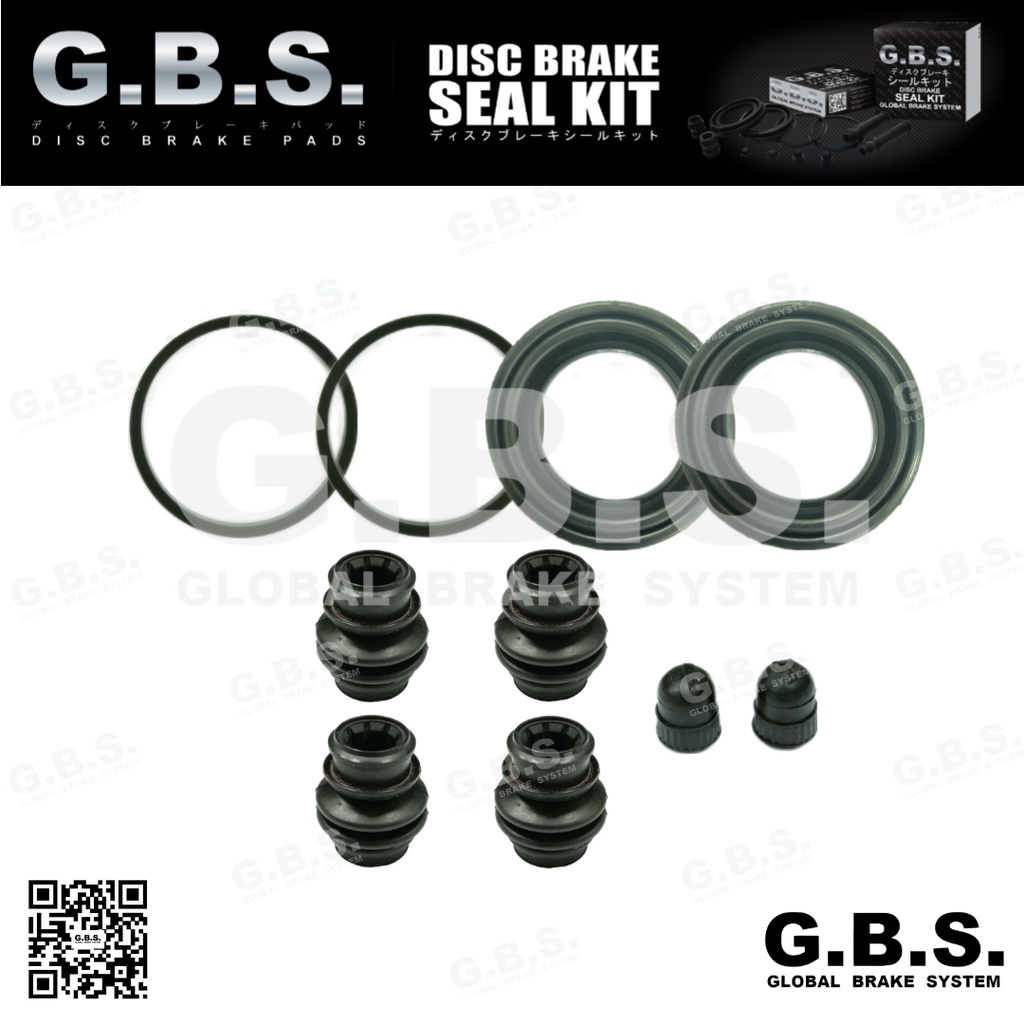 GBS Disc Brake Seal Kit For HONDA CIVIC FERIO EG8 2200 (Front) (Full ...