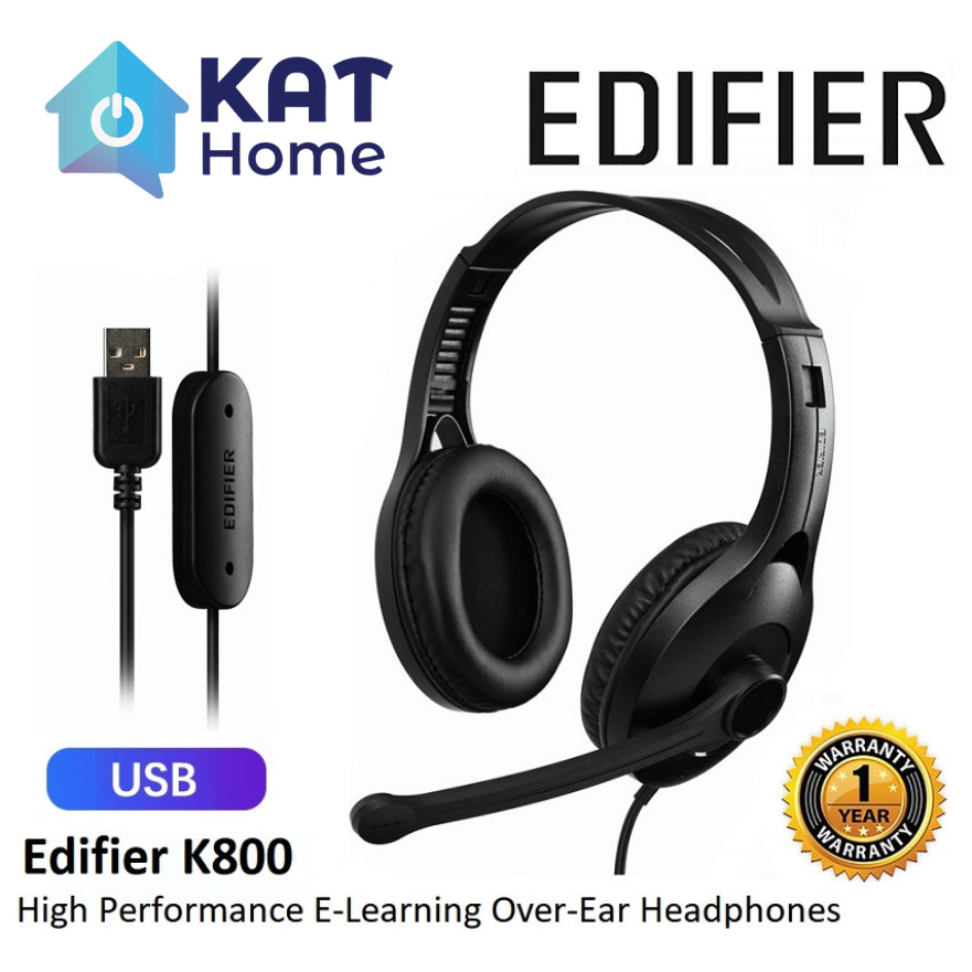 EDIFIER K800 OVER EAR USB VERSION HEADPHONE GAMING HEADSET WITH ...