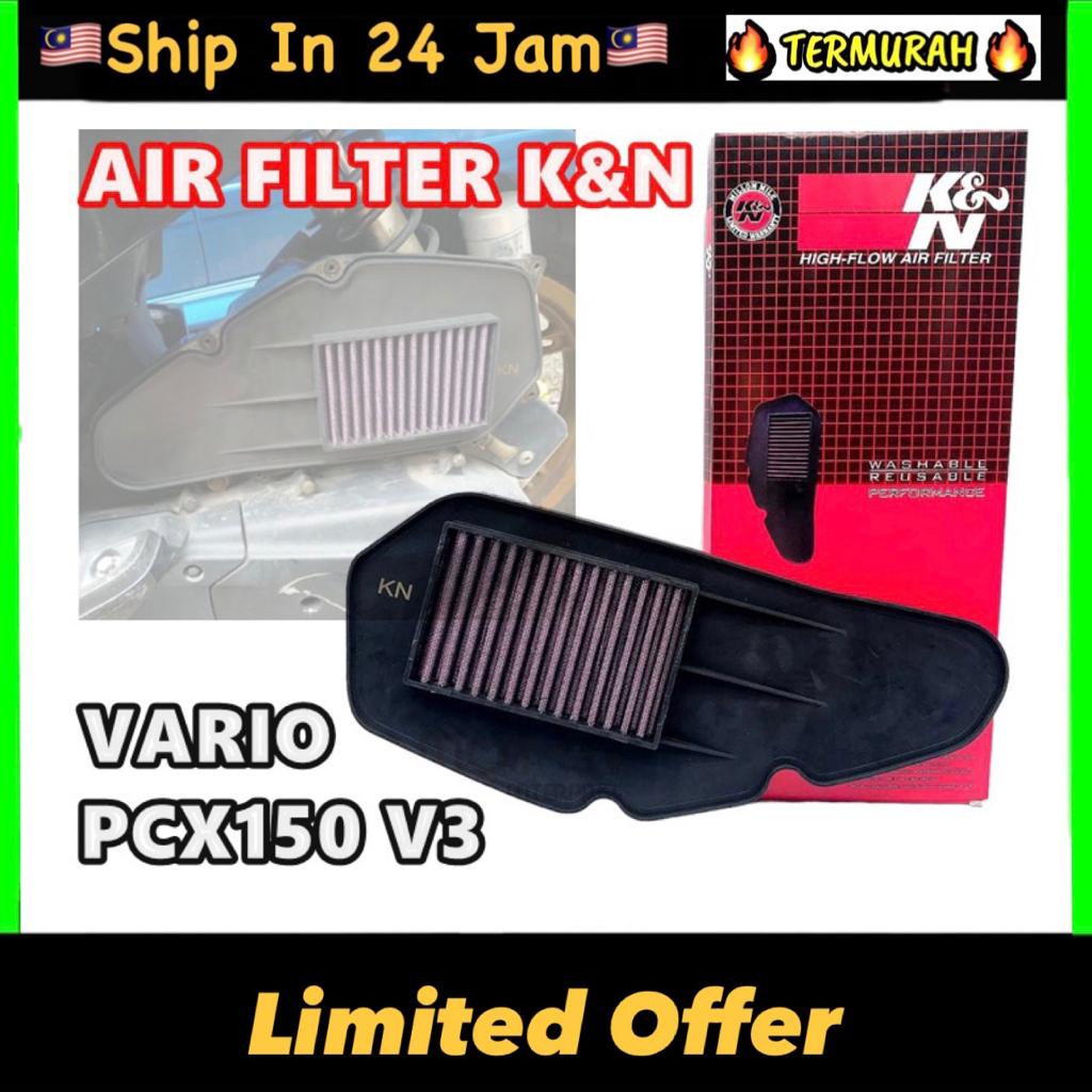 K&N AIR FILTER VARIO 150 HONDA PCX150 PCX V3 AIR CLEANER RACING KNN ...