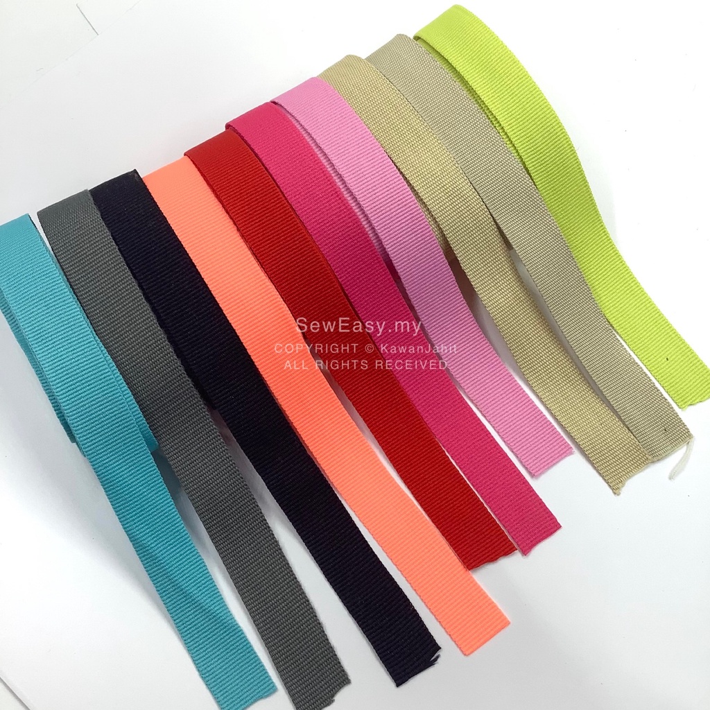 0.6" (15mm) PP Nylon Webbing for Landyard Tape Nylon Webbing | Shopee ...