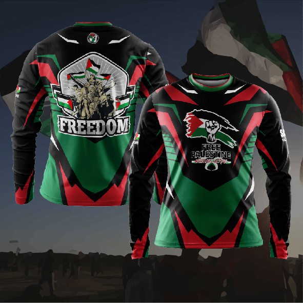 BAJU PADU [ITEM TERSEDIA] FAZZ FP01 - BAJU JERSI FREEDOM FOR PALESTINE ...