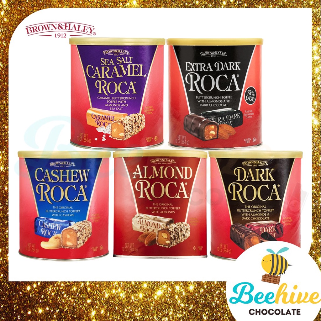 Brown & Haley Roca Assorted Buttercrunch Toffee Chocolate 284g ...