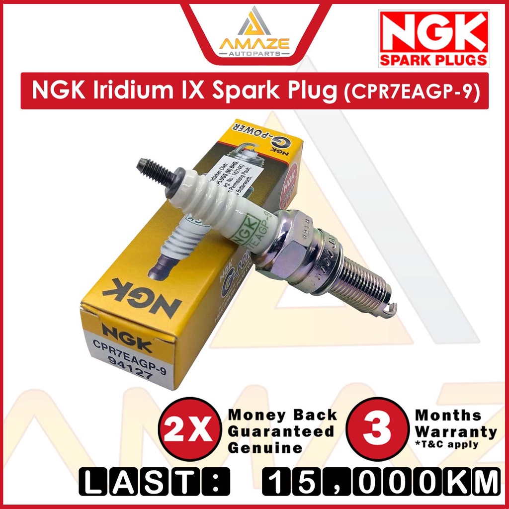 NGK G-Power Platinum Spark Plug CPR7EAGP-9 - Last 10,000KM (Honda ...