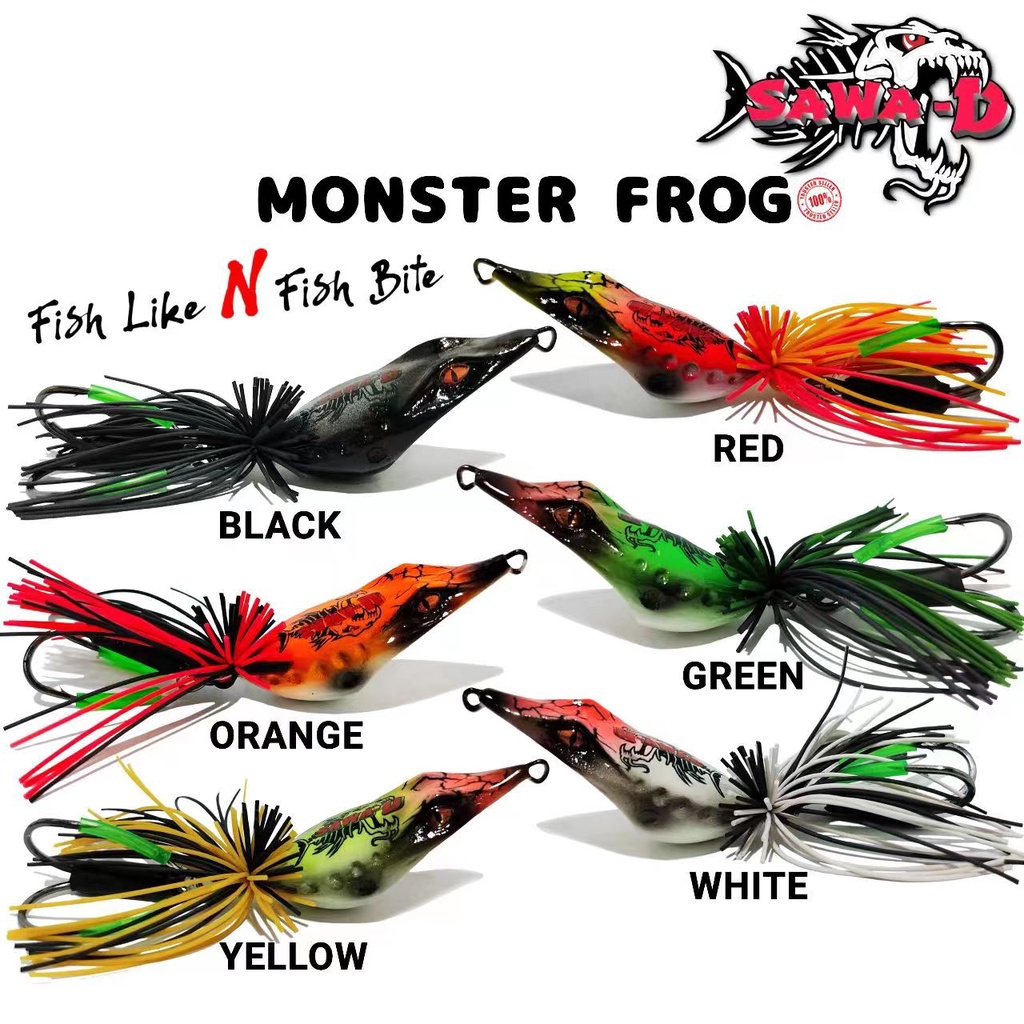 SAWA-D MONSTER FROG ( 5cm / 7g ) | Shopee Malaysia