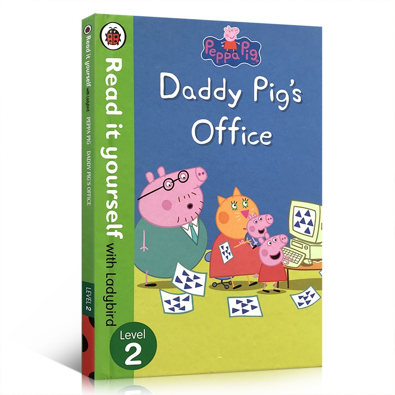 milu Original English Peppa Pig: Daddy Pig’s Office Read It Yourself with Ladybird Level 2 ...