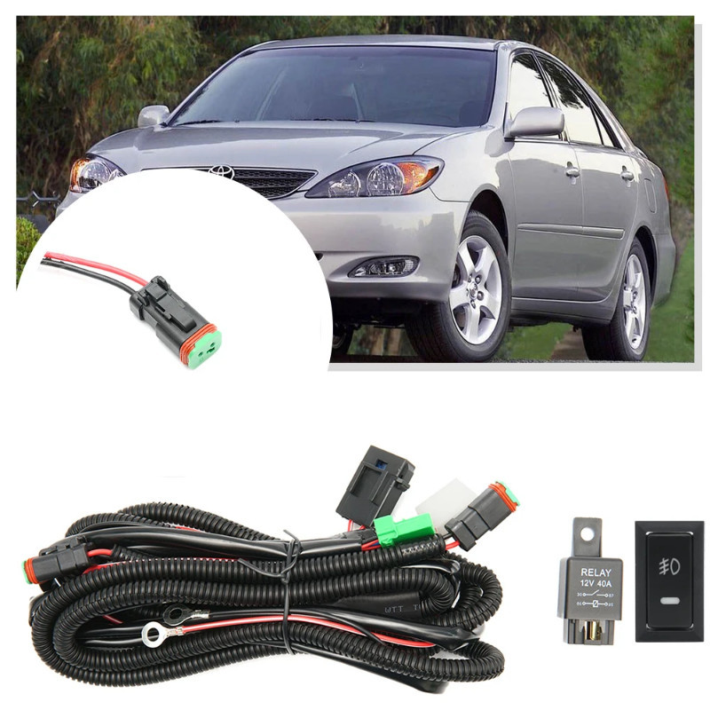 Relay wiring harness Deutsch DT Adapters Connectors For Toyota Camry ...