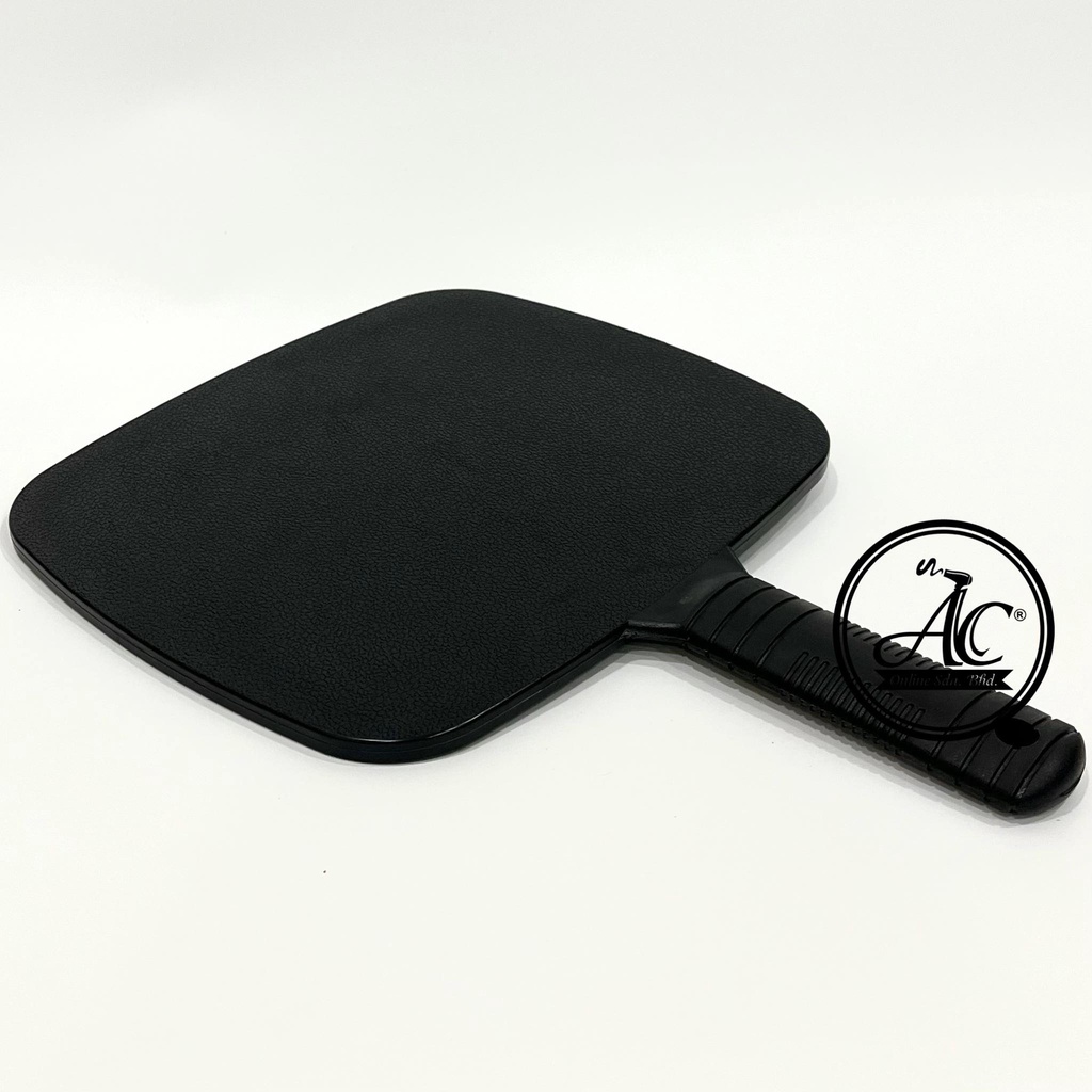 Salon Hand Mirror Rectangle Hairdressers Mirror with Handle Make Up ...