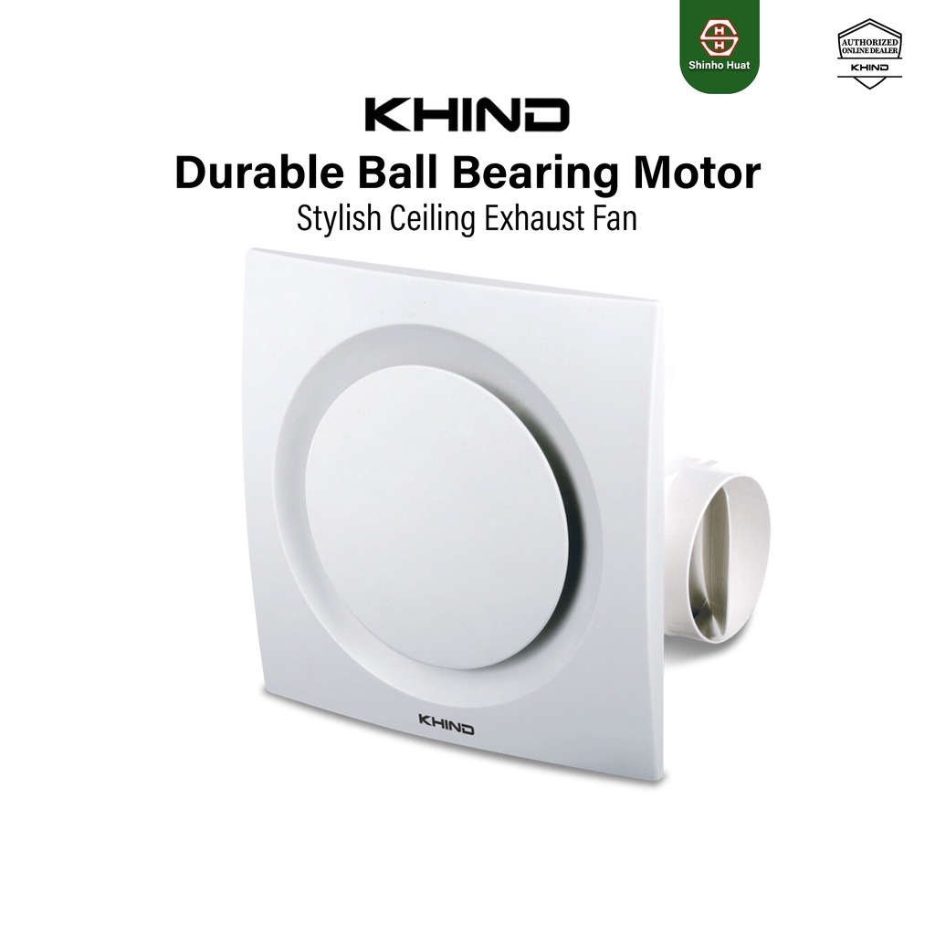 Khind Ventilation Fan VF102 Ceiling Exhaust Fan | Shopee Malaysia