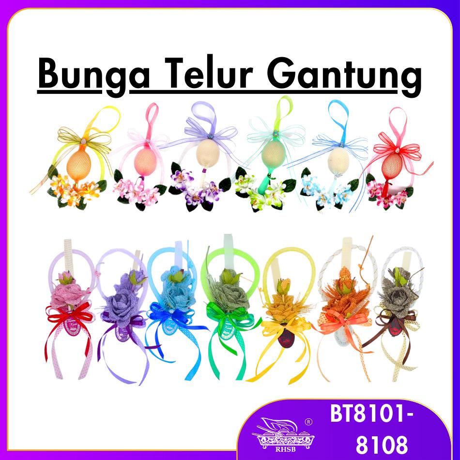 1PC BUNGA TELUR GANTUNG / BUNGA TELOR / BUNGA TELUR MURAH / DOORGIFT ...