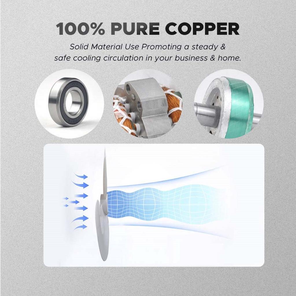 16″ OSCILLATION FAN 3 SPEED REGULATOR CEILING ORBIT FAN | Shopee Malaysia