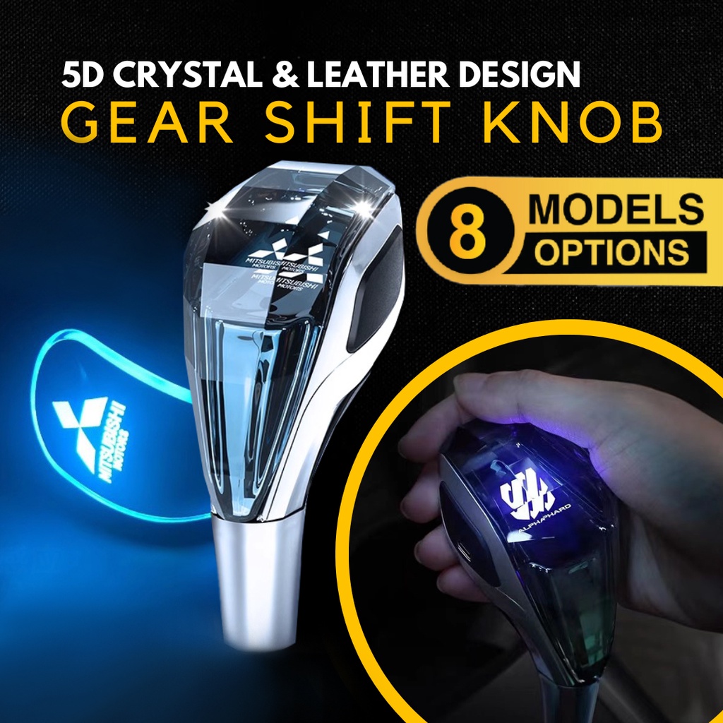 Car LED Gear Shift Knob Gear Lever Stick Head LED Knob Honda Toyota ...