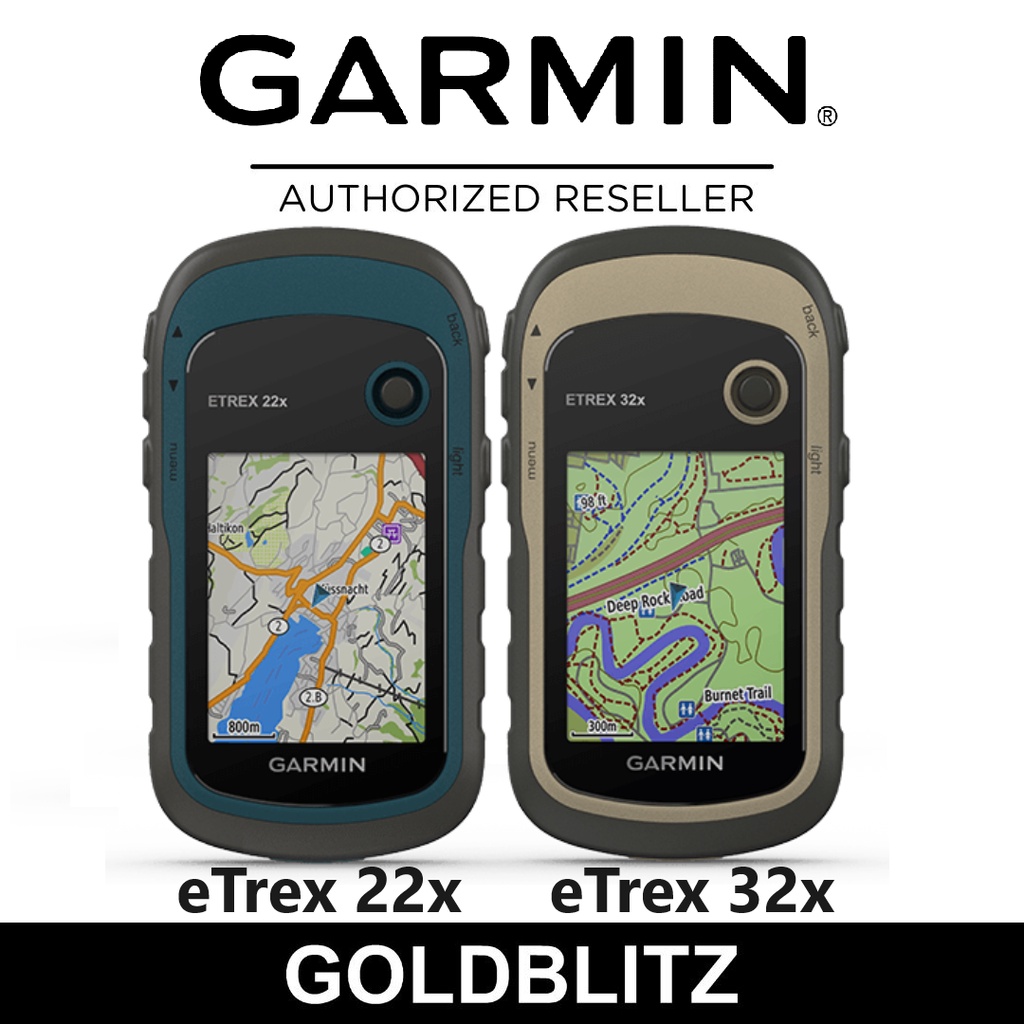 Garmin eTrex 22x 32x - Reliable Handheld GPS Glonass 2.2" PreLoaded ...