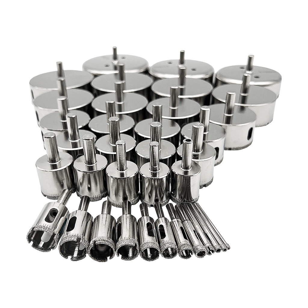 TUNEZ Diamond Hole Saw Drill Bits Cutters 3mm - 170mm Electroplated ...