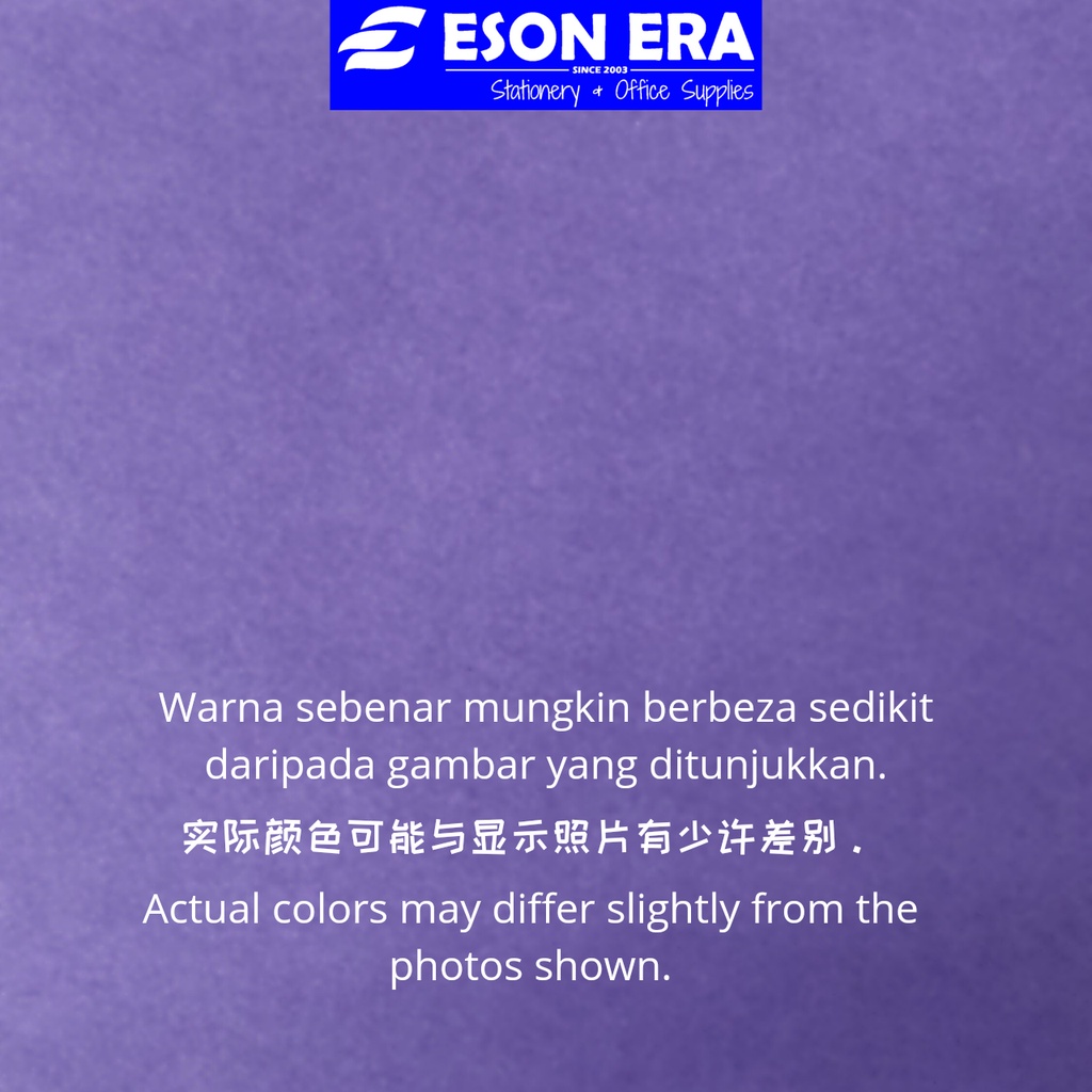 [Part 2/2] Manila Card Bright Colour 185gsm 20"x25" Kad Manila Kertas ...