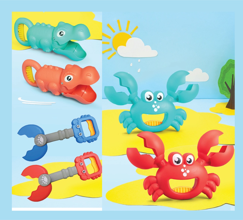 Animal Beach Sand Toy Clipper Claw Catcher | Shopee Malaysia