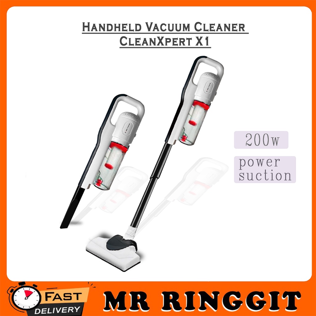 Mr Ringgit Handheld Vacuum Cleaner CleanXpert X1 (1200) | Shopee Malaysia