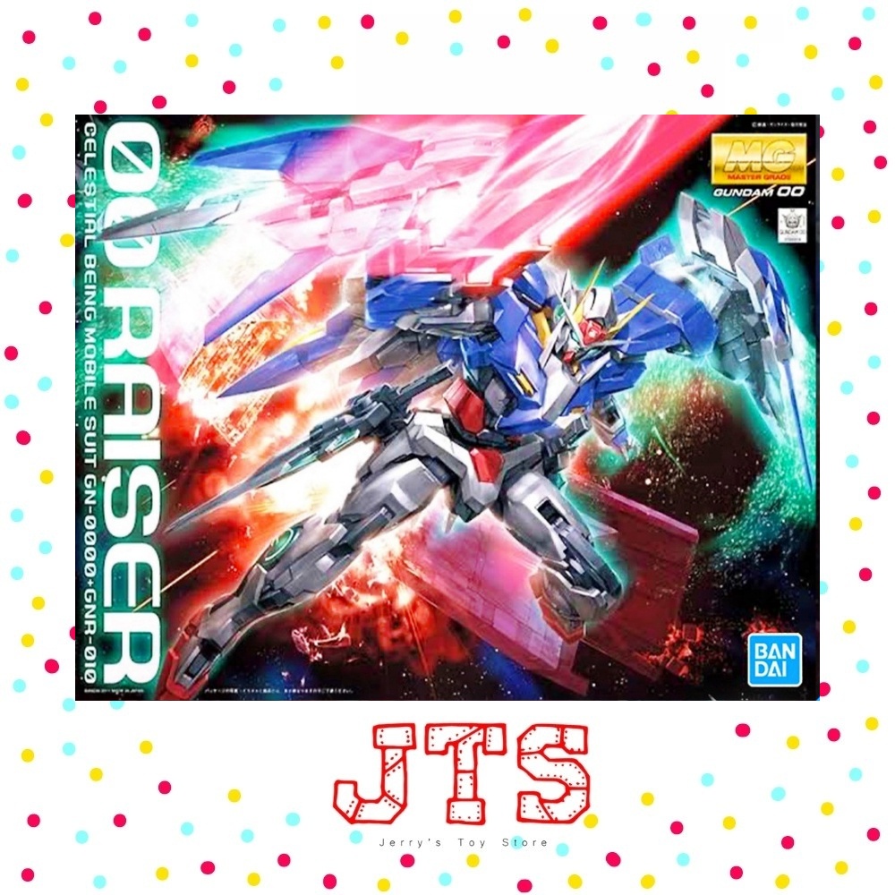 Bandai MG 00R + GNR010 63082 69914 00 Raiser Gundam 1/100 OOR 00R GNR ...