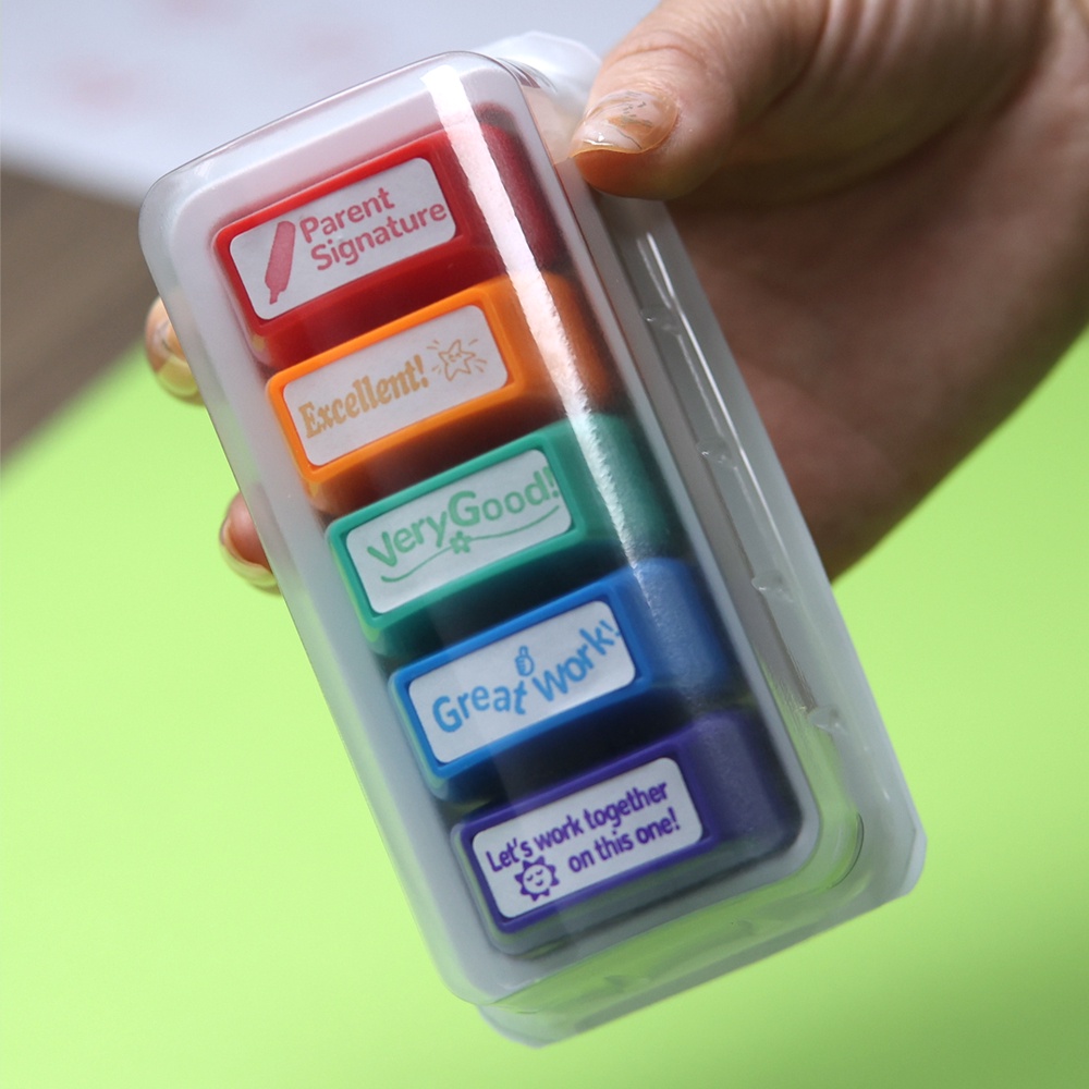Teacher Stamps-Automatic Inking Inspiration and Colorful Sets, Suitable ...