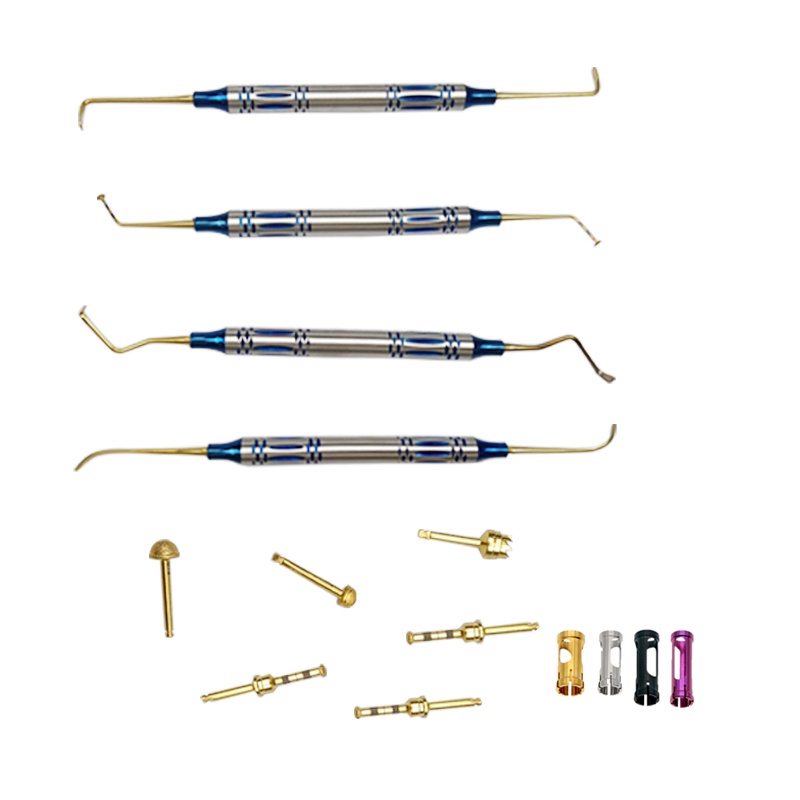 Dental Kit Advanced Set Dental Drills Stoppers Lifting Elevation Hand ...