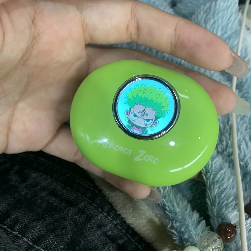 One Piece F99 Anime Wireless Bluetooth Earphone With RGB Roronoa Zoro ...