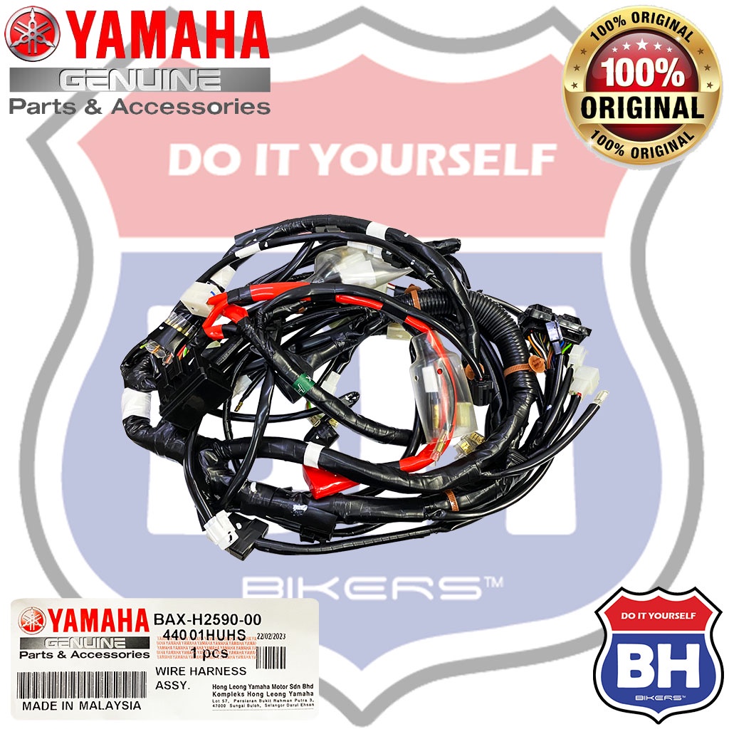 YAMAHA Y16 Y16ZR WIRE HARNESS WIRING WAYARING 100% ORIGINAL HLY BAX ...