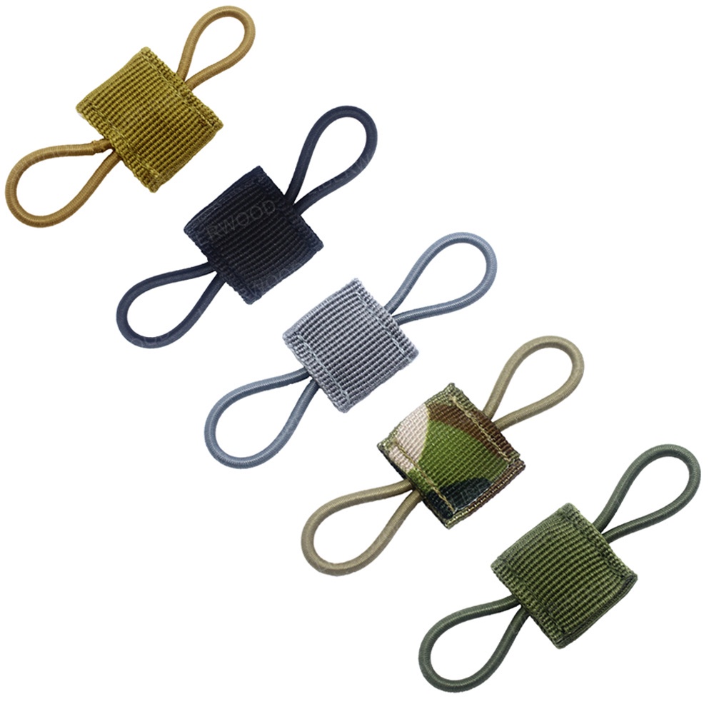 LIBERWOO Tactical Molle Gear Rush Holder Clip Hook Tier Strap Hanging ...