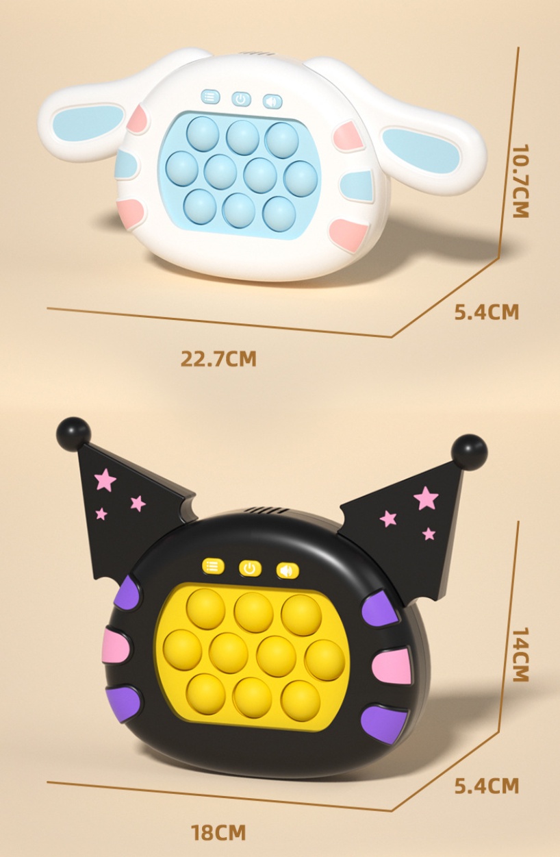 200 Levels Kuromi Quick Push Game Cinnamoroll Pochacco Pop It ...