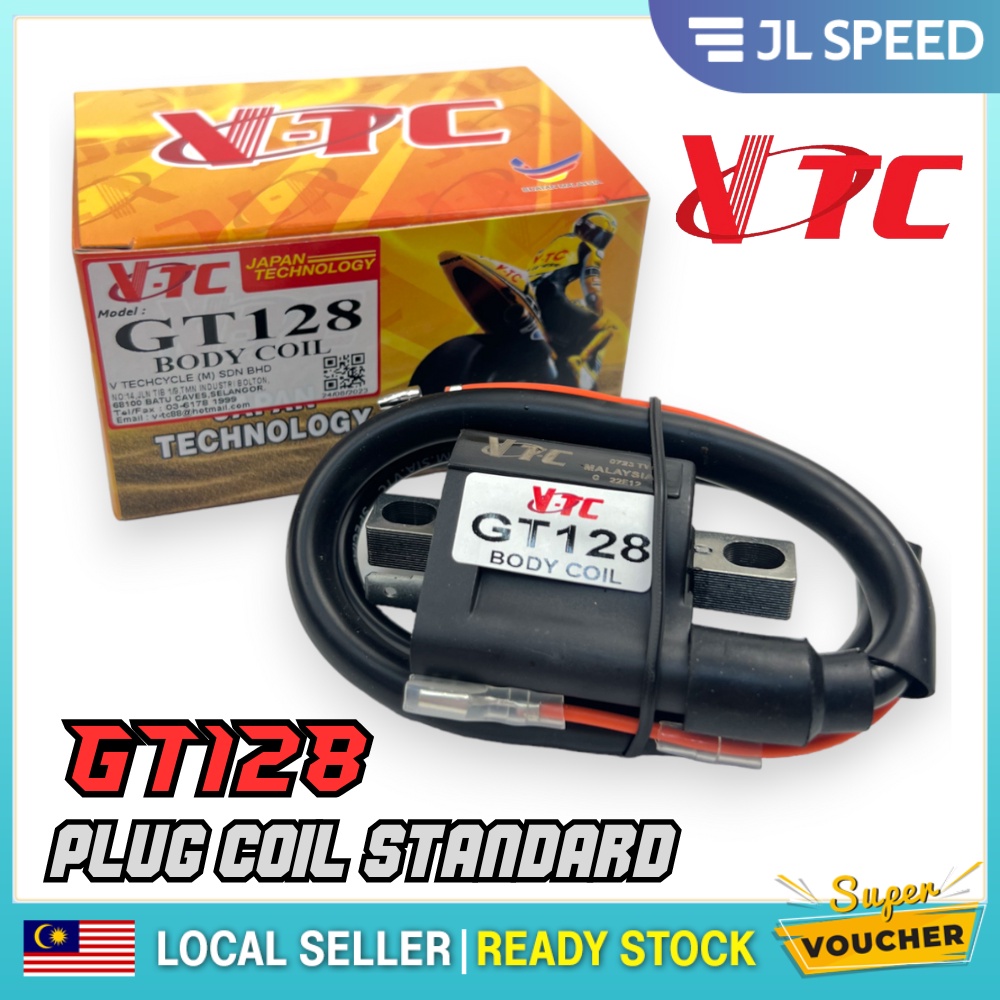 MODENAS GT128 GT 128 IGNITION COIL BODY COIL KOIL STANDARD PLUG COIL ...