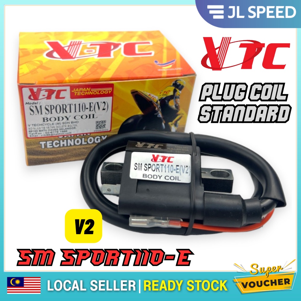 SMSPORT110-E SM SPORT 110 E V2 IGNITION COIL BODY COIL KOIL STANDARD ...