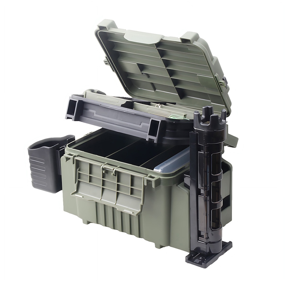 Rod Holder Cup Holder Only for Fishing Tool Box Multi-layer Portable ...