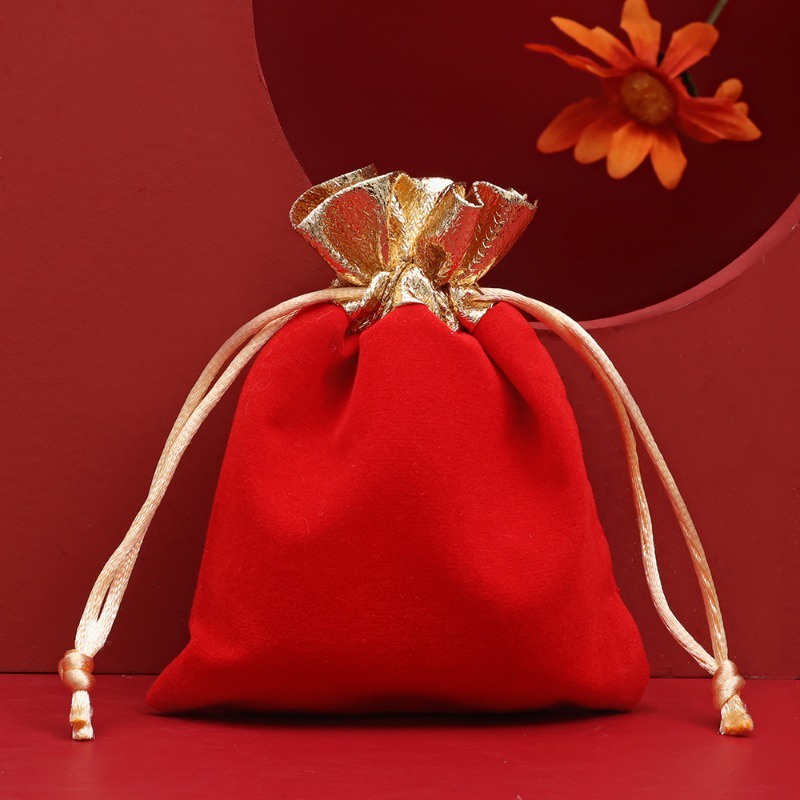 [ Featured ] Chinese Style Silk Fu Bag / New Year Wedding Lucky Bags ...