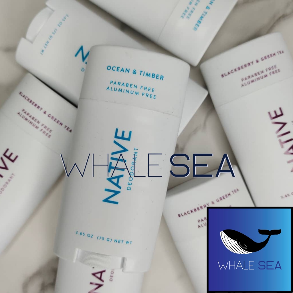 Native Deodorant Ocean & Timber Paraben Free, Aluminum Free, (75g ...