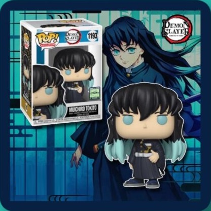 Funko POP 1193 Animation Demon Slayer Muichiro Tokito Vinyl Figure Toy ...
