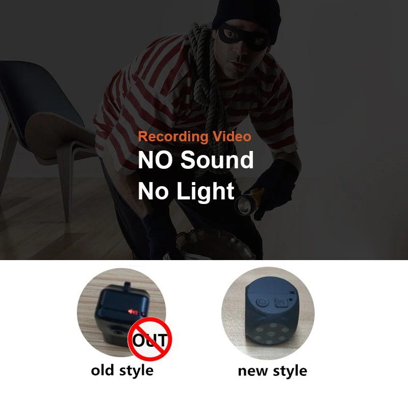Mini Camera 1080P HD Night Vision Video Recorder Wide Angle Motion ...