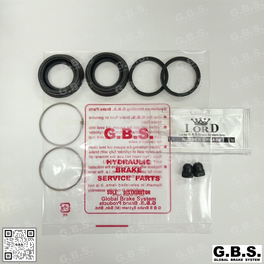GBS Disc Brake Seal Kit For TOYOTA VIOS NCP42 (Rear) (Half Set ...