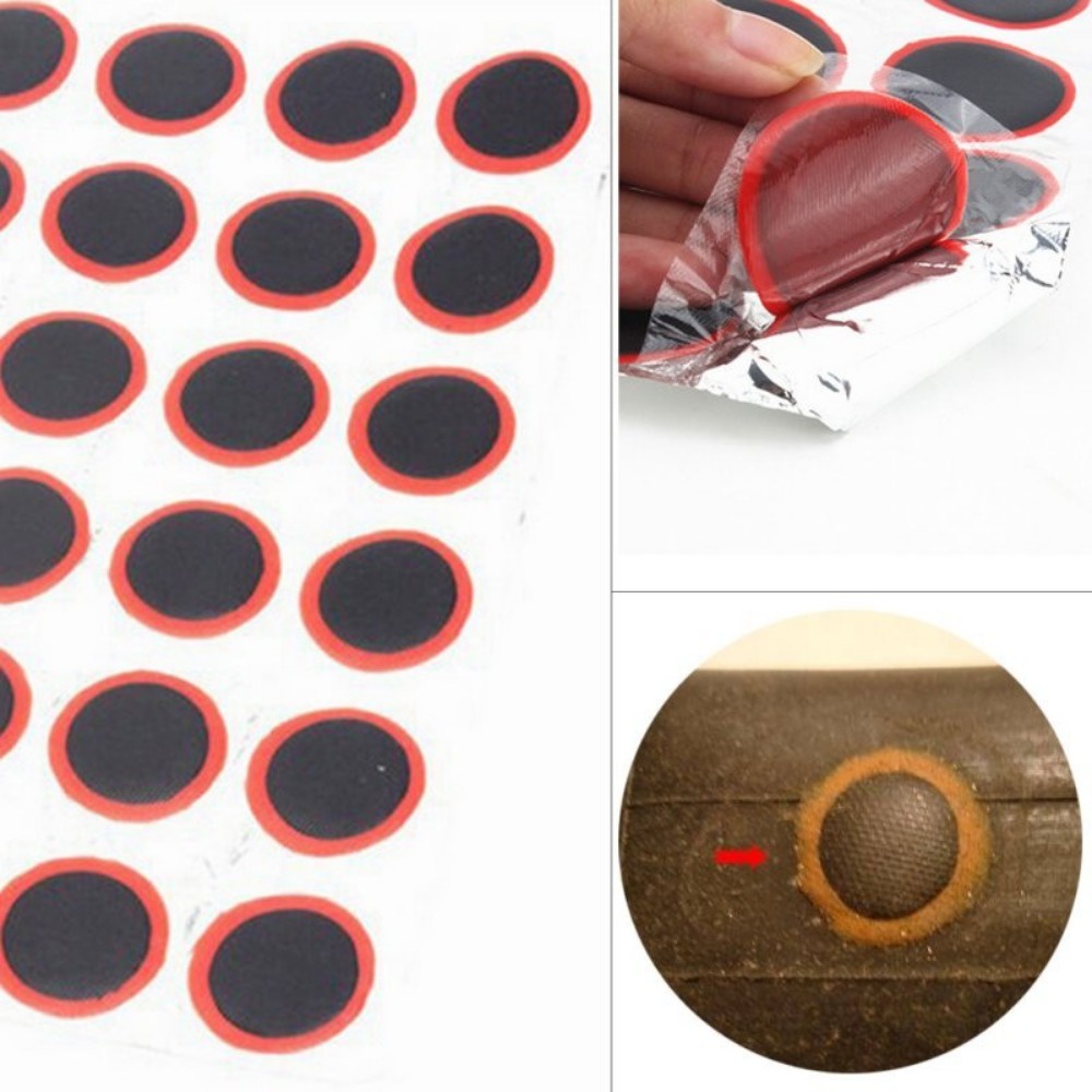 Bike Tire Patches – Ultra Thin Glue-Free Repair Kit, Quick Drying ...