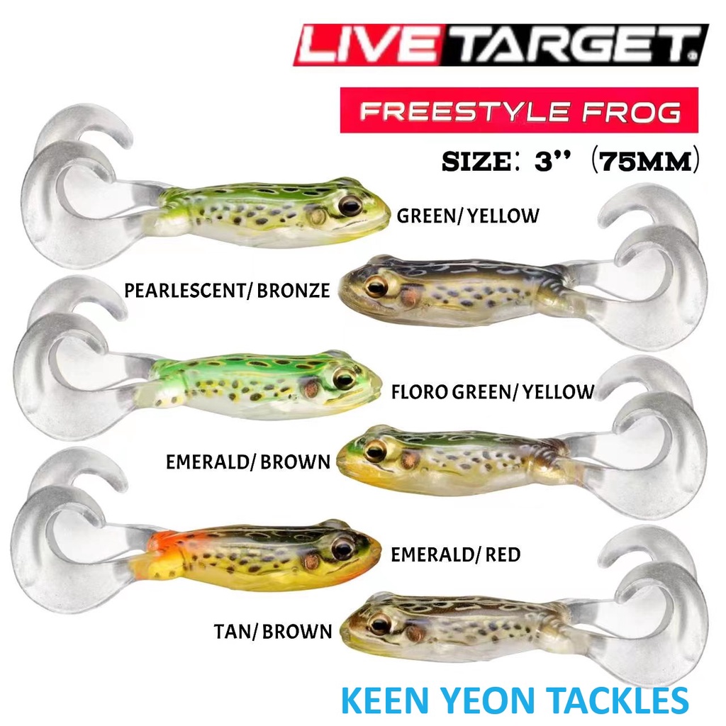 LIVE TARGET ICT FREESTYLE FROG (MADE IN CHINA) | Shopee Malaysia