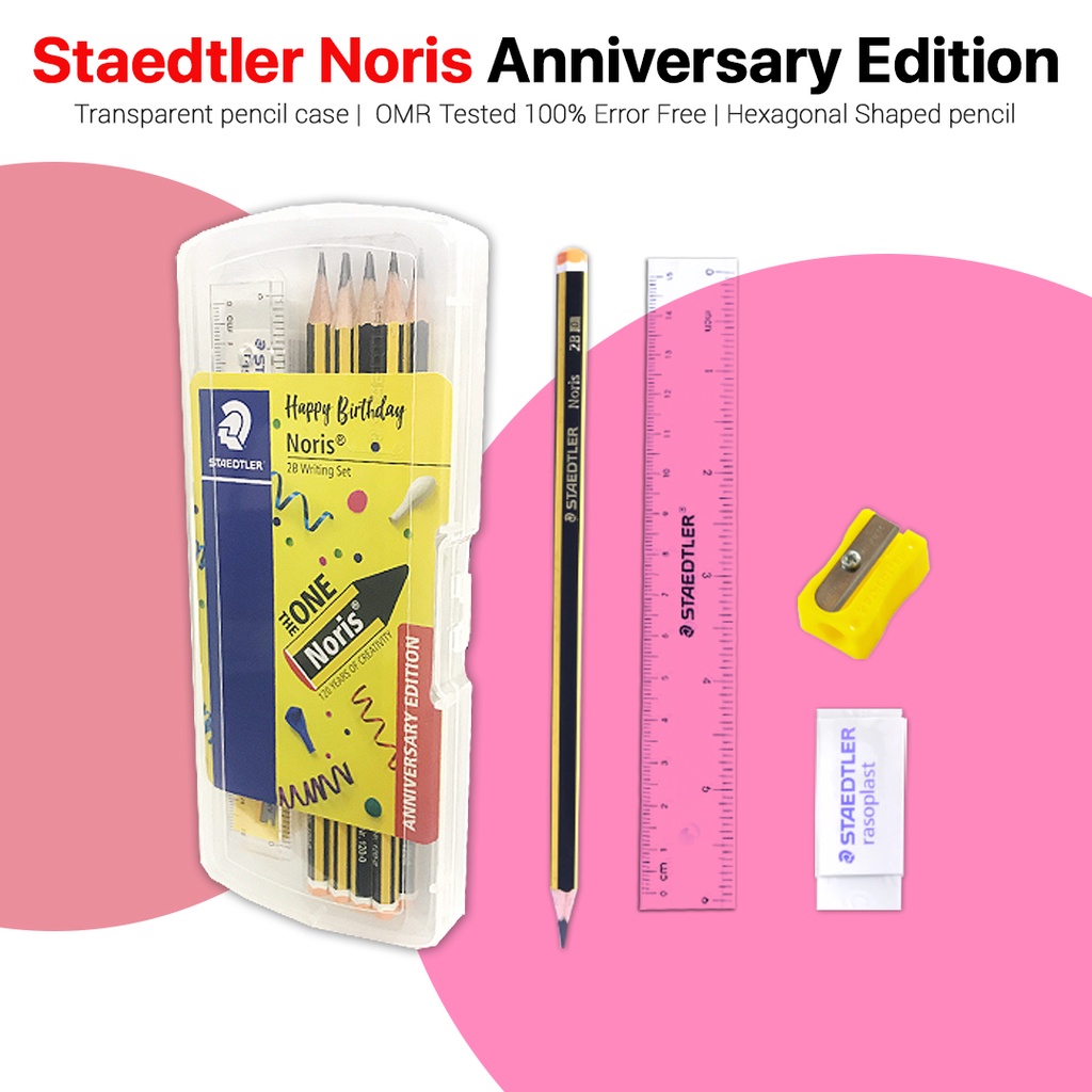 Desklife Staedtler Noris Anniversary Edition 2B Pencil Writing ...