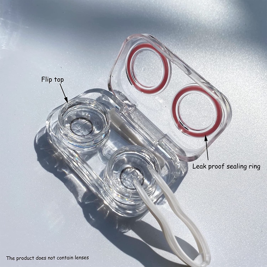 Contact Lens Cases, Colorful Contact Lens Container Holder, Outdoor ...