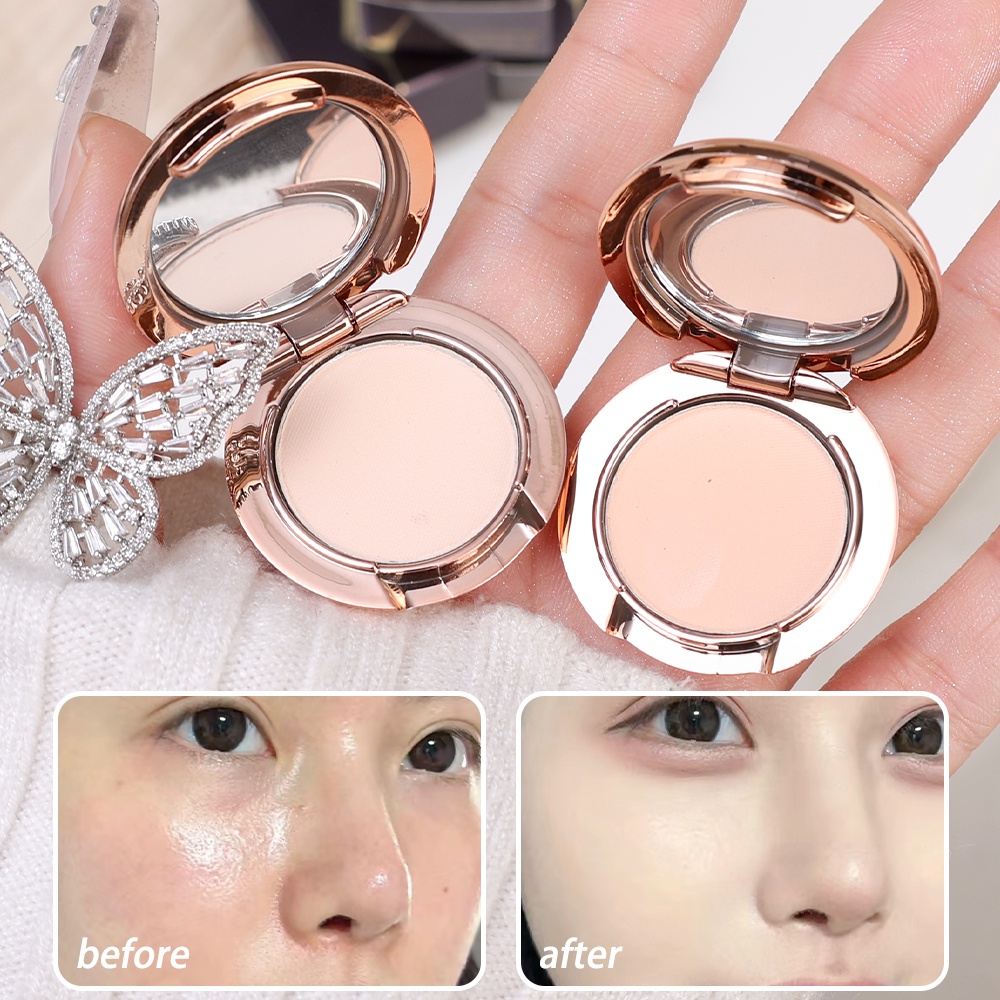 Mini Face Powder Flawless Setting Powder Matte Oil Control Waterproof ...