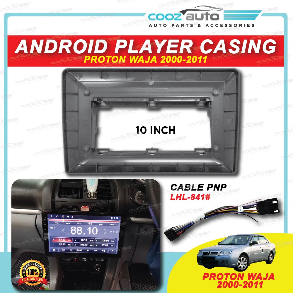 Proton Waja Dashboard Audio Android Player Radio FM Casing Frame Free ...