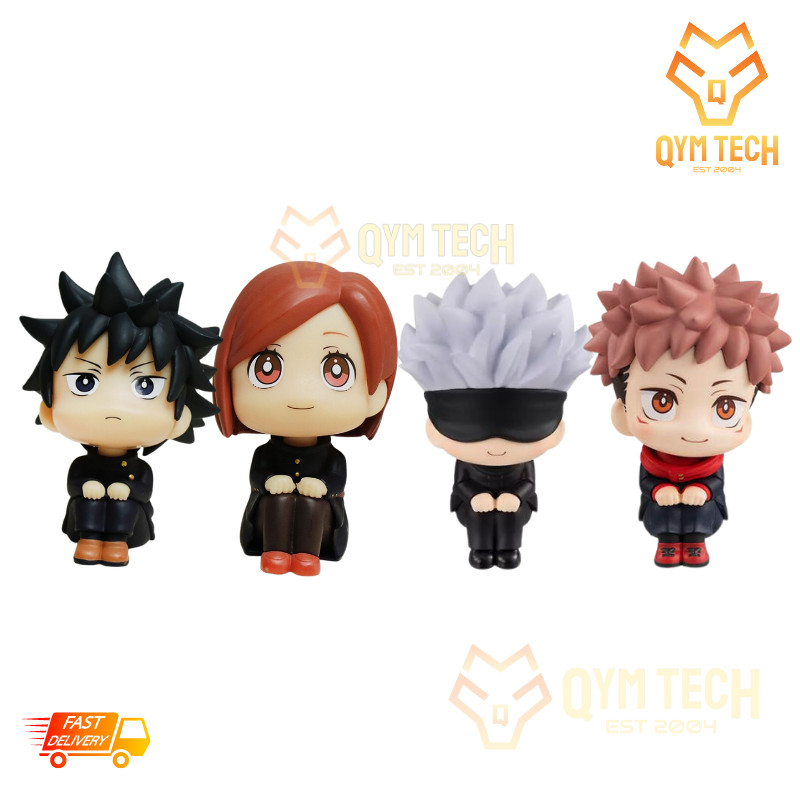 Jujutsu Kaisen Sitting Yuji Itadori Satoru Gojo Megumi Fushiguro Nobara ...
