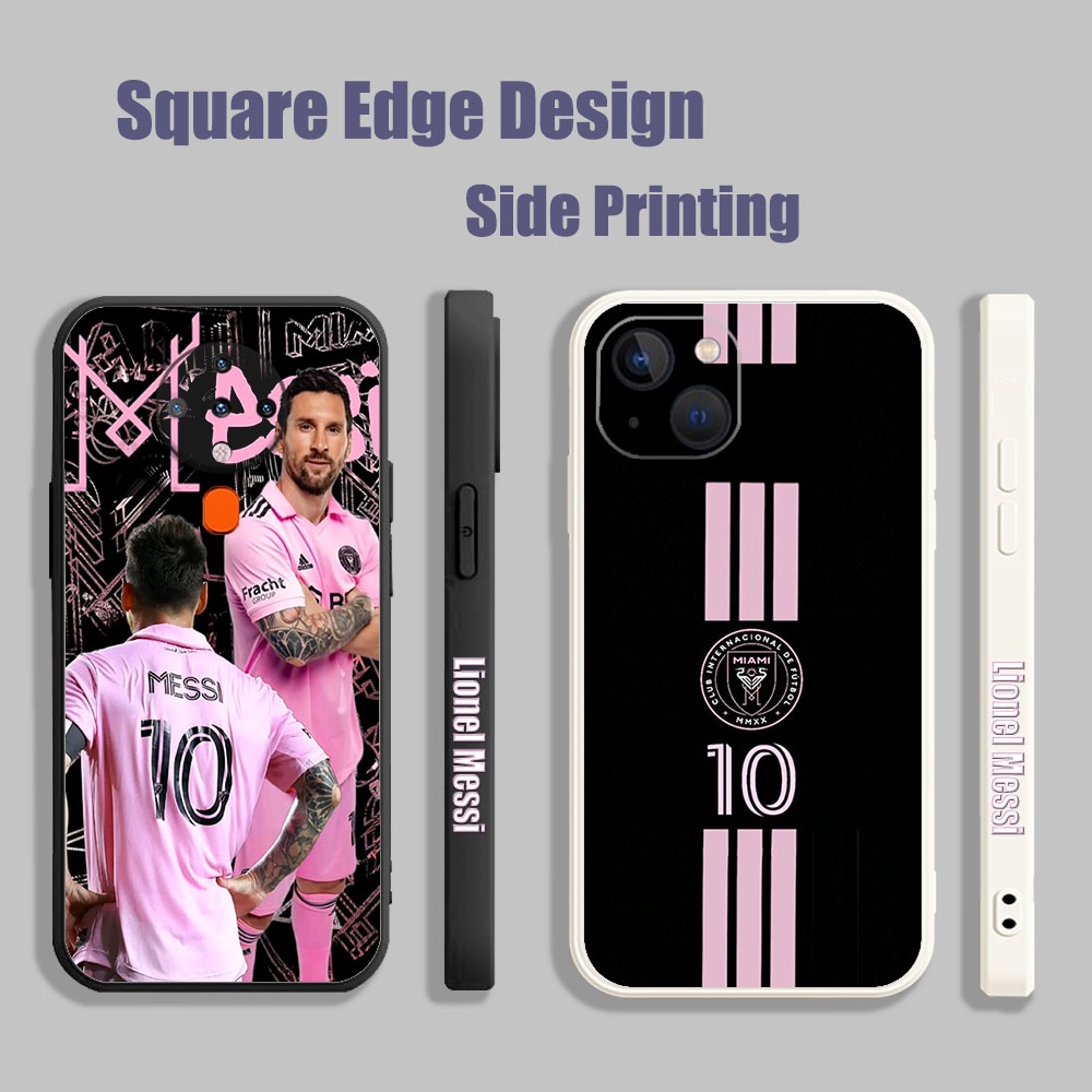 Casing For Redmi 9A 9C Note 8 10 10s NFC Lionel Messi football Ball ...
