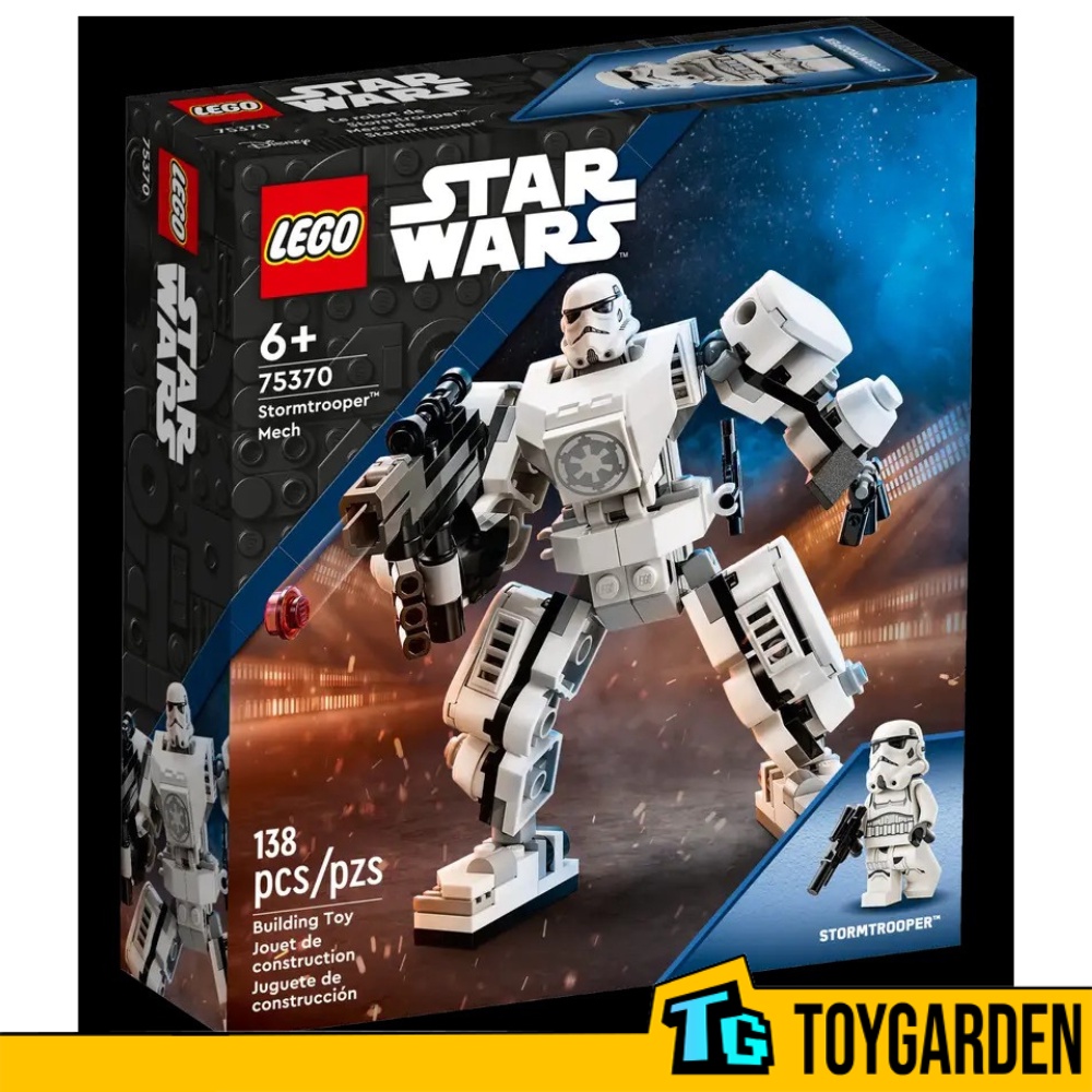 LEGO Star Wars 75370 Stormtrooper Mech (138 Pieces) | Shopee Malaysia