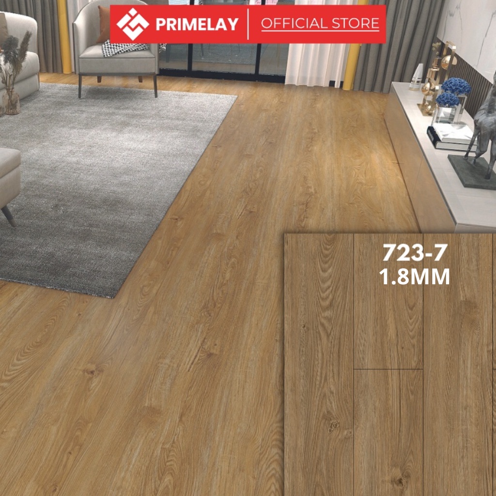 (1.8mm) Primelay Vinyl Sticker Flooring for DIY | Lantai Kayu Vinyl ...